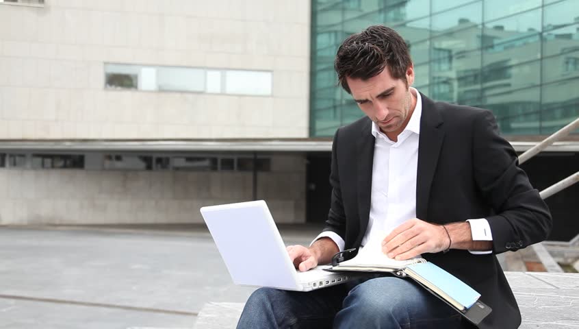 Salesman Promoting New Project Stock Footage Video 1487191 | Shutterstock