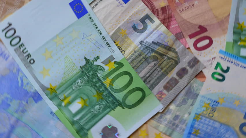 HD - Euro Money. Euro Banknotes Falling Down Stock Footage Video ...