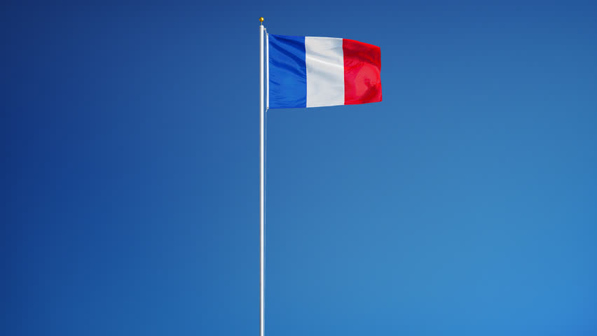Flying Flag Of France Stock Footage Video 479578 | Shutterstock