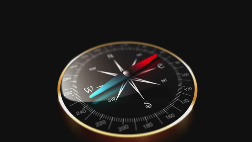Stock video of loop. crazy compass | 1532035 | Shutterstock