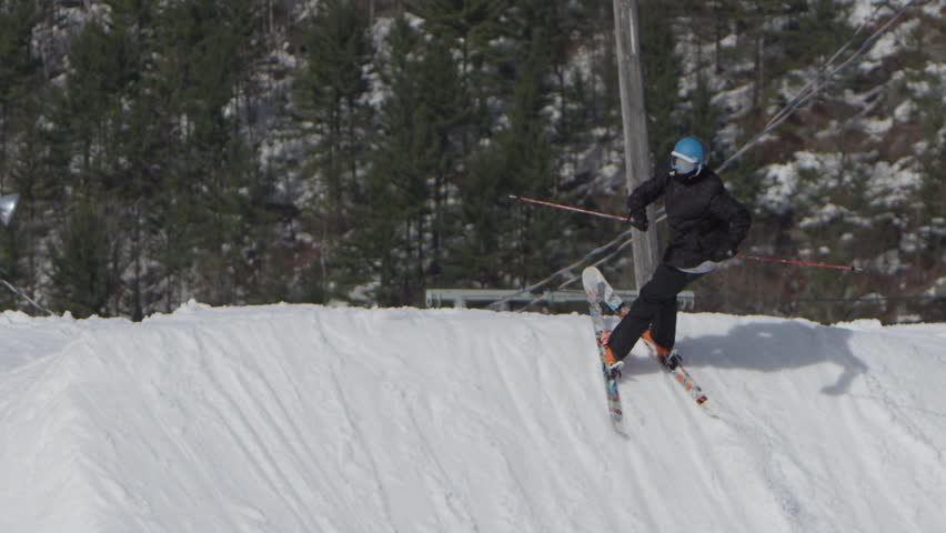 Epic Snowboard Crash On Big Jump - Amazing Fail In Slow Motion Stock ...