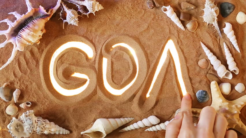 Hand Drawing Goa Sign in Stock Footage Video (100% Royalty-free ...