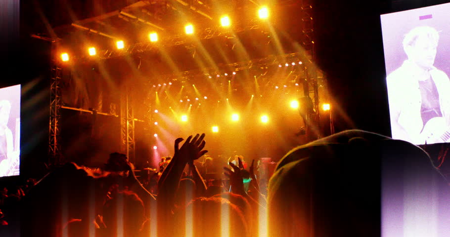 4k Artistic Shot of Concert Stock Footage Video (100% Royalty-free ...