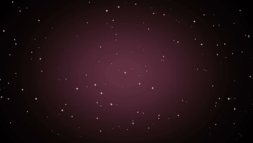 Footage Stars In The Night Sky. Video Background Stars For Intro And ...