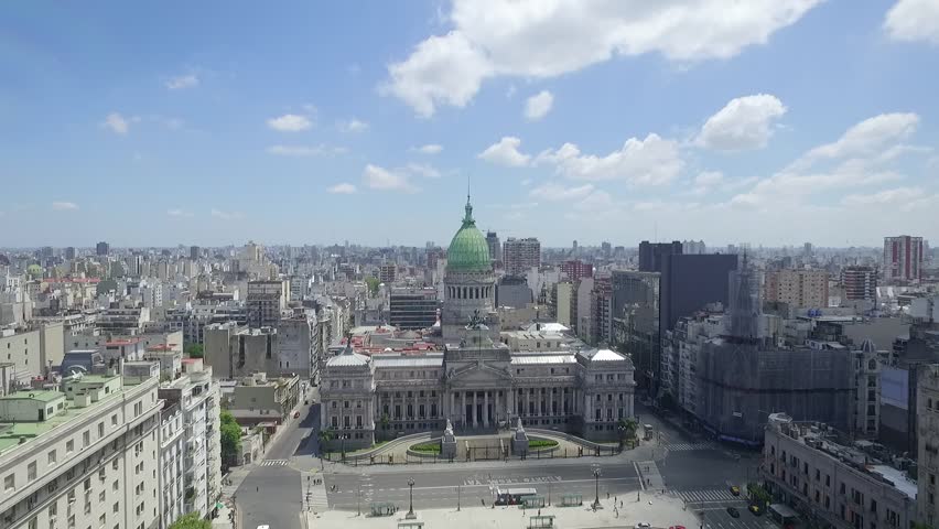 Buenos Aires, Argentina Capitol Buildings Congreso De La Nacion Stock ...