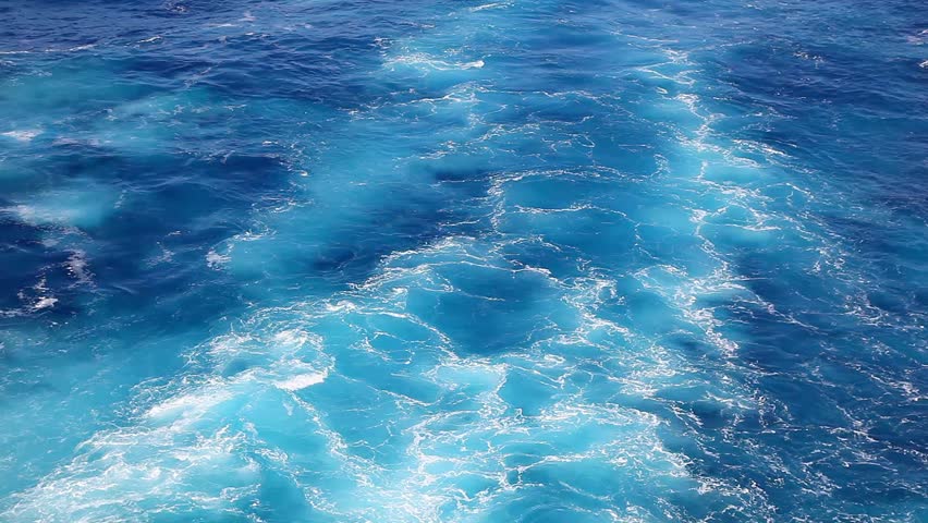 Looped Ocean Surface Seen From Underwater With Fast Moving Camera (hd ...