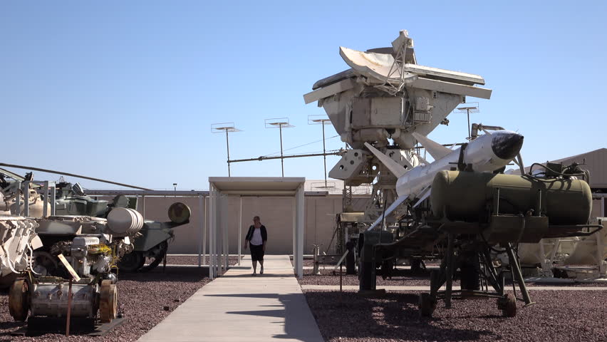 NELLIS, NEVADA - APR 2016: Nellis AFB Nevada Threat Museum Enemy Soviet ...