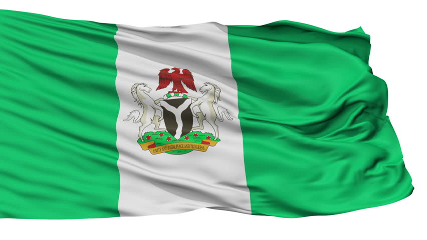 Nigerian Flag Stock Footage Video | Shutterstock