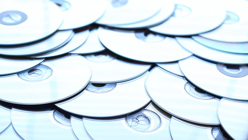 Recordable Compact Discs in an Stock Footage Video (100% Royalty-free ...