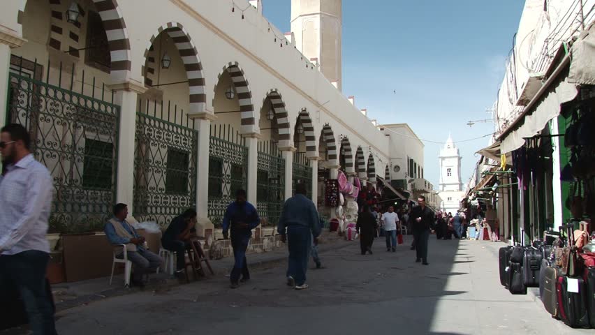 Stock video of tripoli/libya - 31st october 2010: people | 17201515 ...