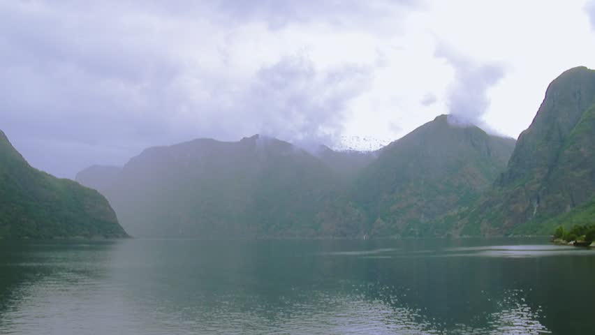 Panoramic View of River at Stock Footage Video (100% Royalty-free ...