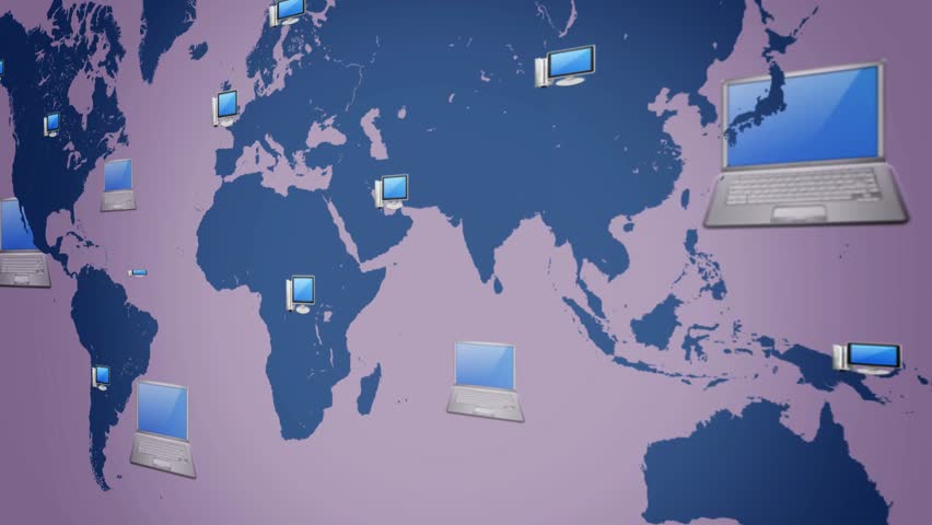 Computer Worldwide Connection 스톡 동영상 비디오(100% 로열티프리) 17772115 ...