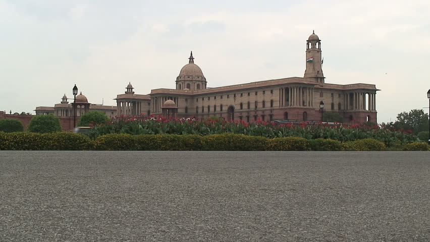 Indian Parliament Building, New, Delhi Stock Footage Video 1779575 ...