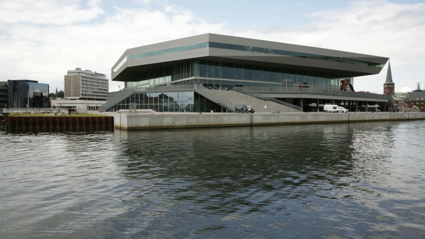 Stock Video Clip of Dokk1 from Ocean side 01.08.2016 Location: Dokk1 ...