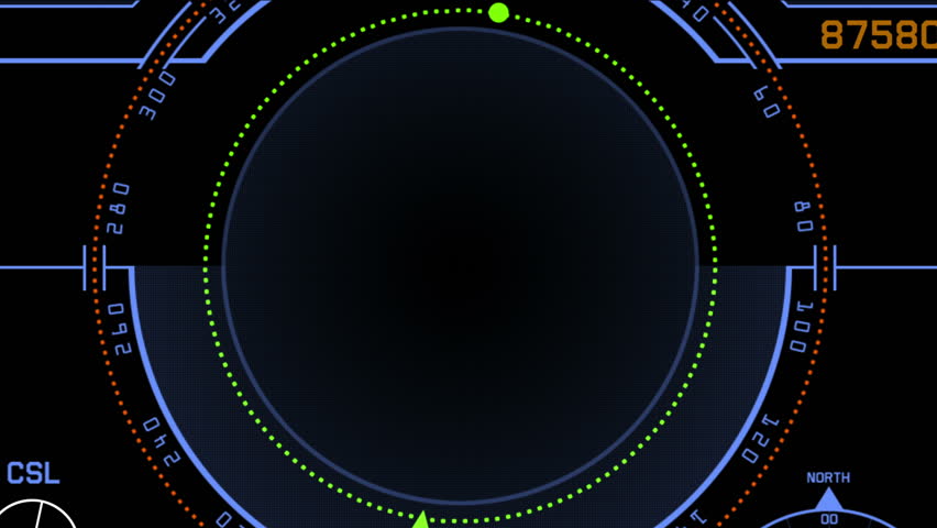 4k Radar GPS Signal Tech Screen Display,future Science Sci-fi Data ...