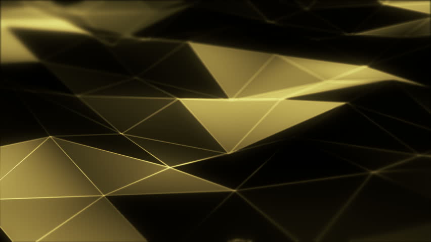 Stock video of smooth polygons waves seamless loop of | 18908855 ...