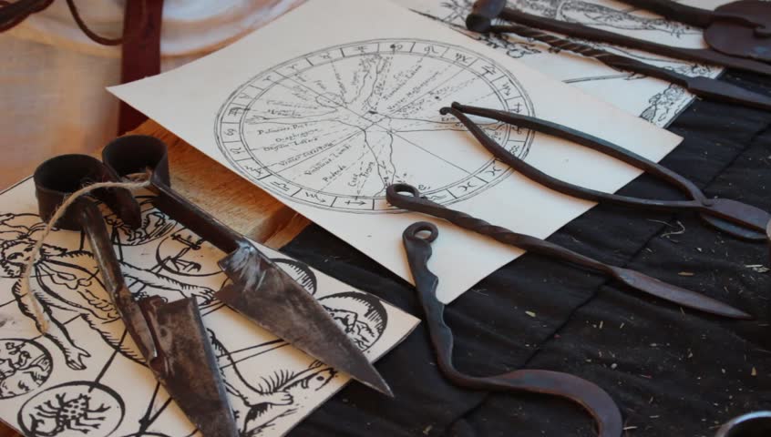 Surgical Instruments From Ancient Rome. Ancient Instrument For Doctor ...