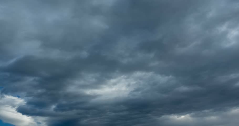 Dramatic Bad Weather Clouds Time Stock Footage Video (100% Royalty-free ...