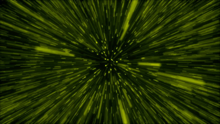 Magical Energy Particles Swarm. Vortex Form. Green Version. Stock ...