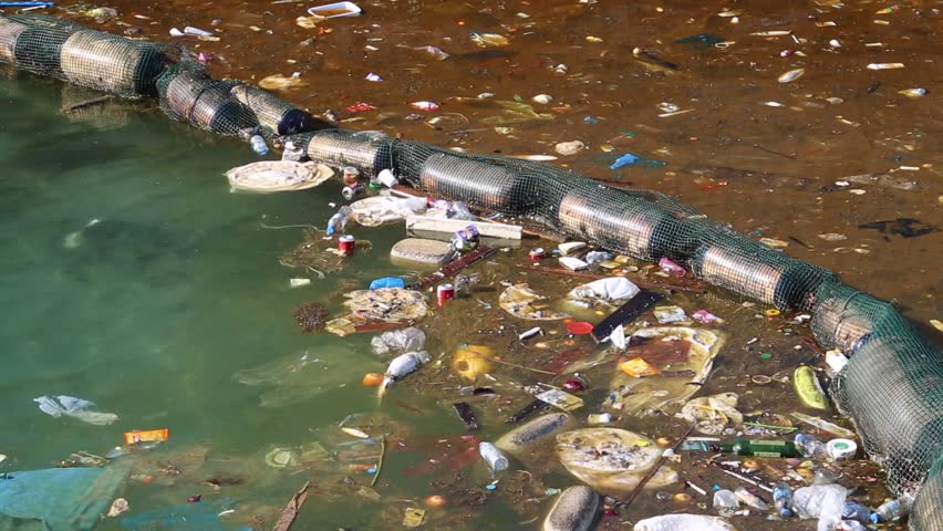 Muddy Water. Abuse Of Environment Stock Footage Video 5485031 ...