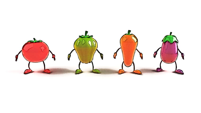 Cartoon Fruits Dancing วิดีโอสต็อก 206272 | Shutterstock
