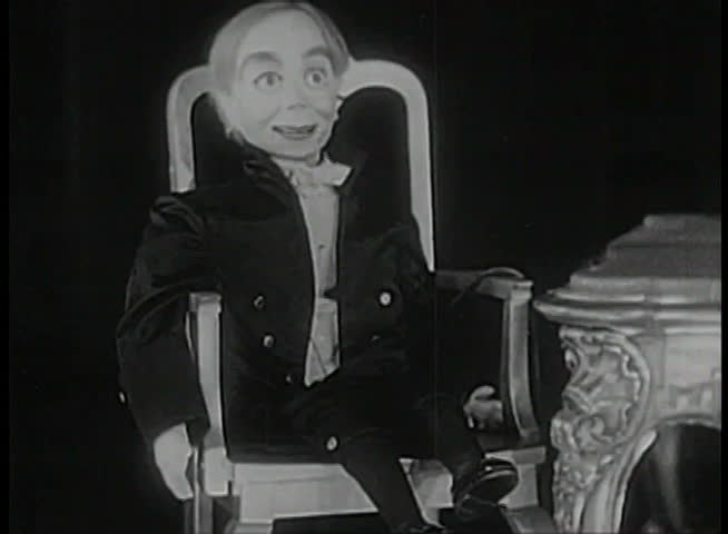 1920s - Early Stop Motion Animation Film. Stock Footage Video 4322564 ...
