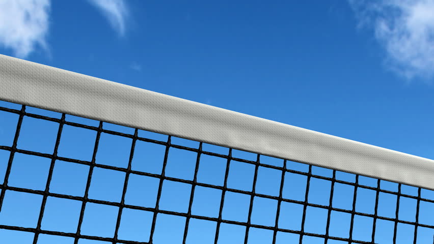 Stock video of tennis ball hitting net (with alpha) | 2147765 ...