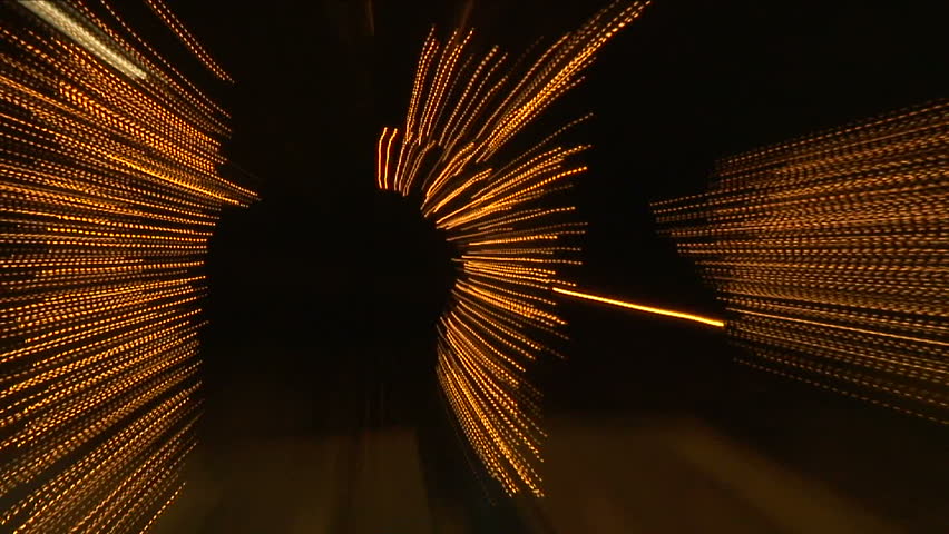 Light Effects at Night. Stock Footage Video (100% Royalty-free) 219985 ...