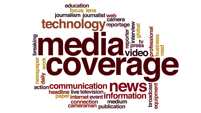 Media Coverage Animated Word Cloud. Stock Footage Video 21297334 ...