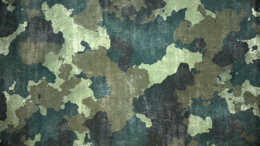 Camouflage Seamless Animated Pattern, Military Background. Waving Camo ...
