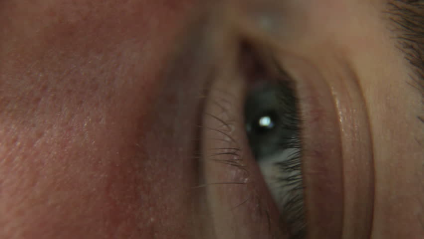 Close up of Eye Opening Stock Footage Video (100% Royalty-free) 2335265 ...
