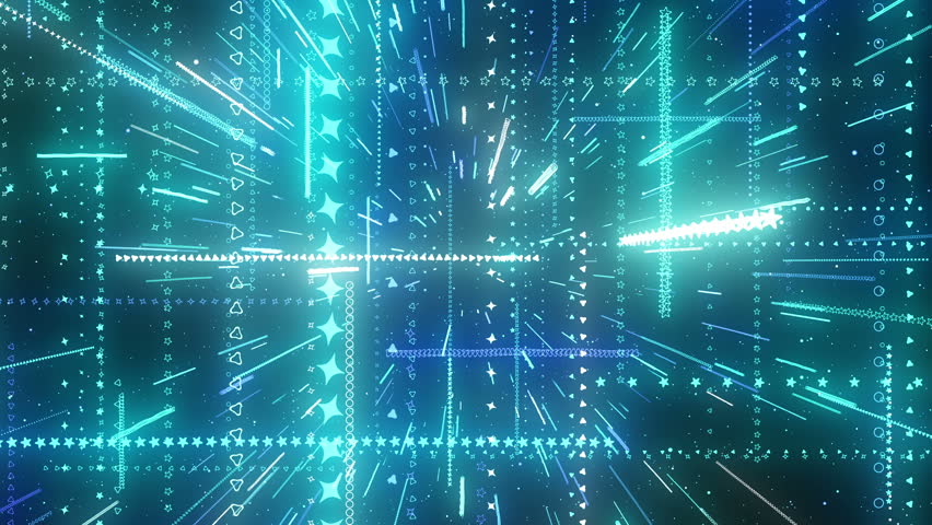 Futuristic Technological Abstract Motion Background, Seamless Loopable ...