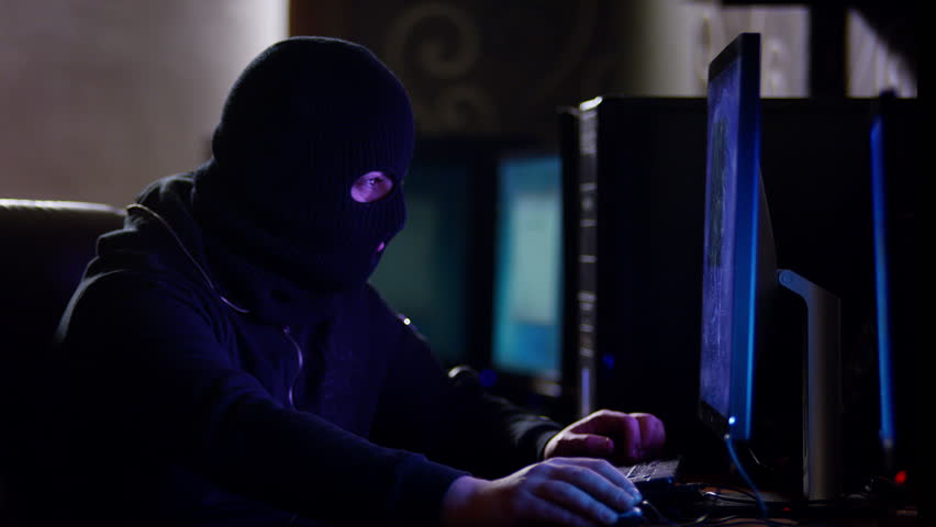 Engineer In Hardhat Is Moving Through A Heavy Industry Factory With A ...