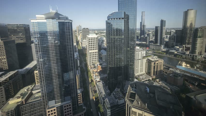 Sunset Scene with Cityscape Shadow. Stock Footage Video (100% Royalty ...