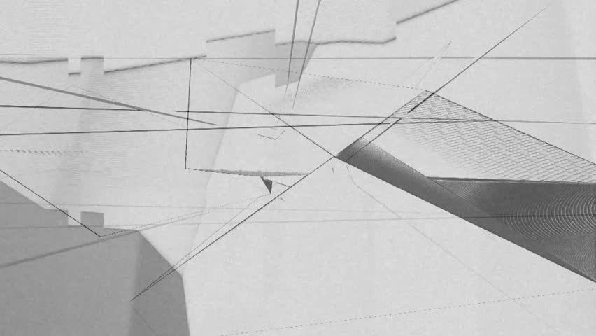 Harsh Blizzard. HD Abstract Fractal Art Transformation Background ...