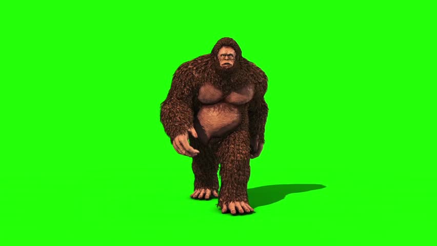 Troll Mystical Creature Angry Walk - Seperated On Green Screen Stock Footage Video 5434358 ...