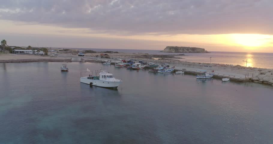 Coastal Town landscape in Cyprus image - Free stock photo - Public ...