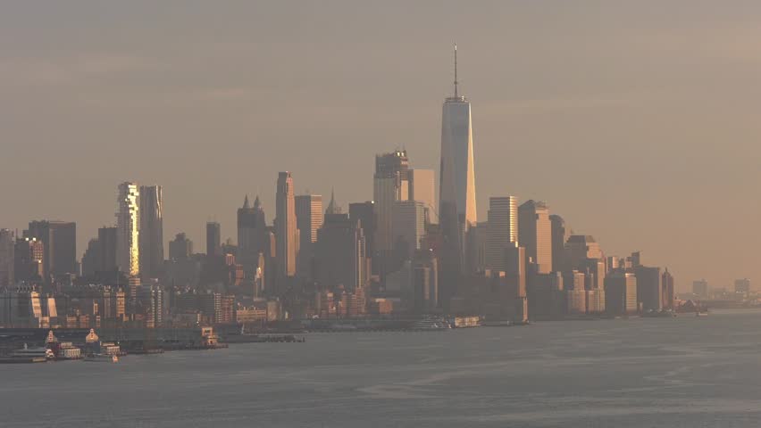 Sunrise Over Lower Manhattan - Beautiful Time Lapse From Night To Day ...