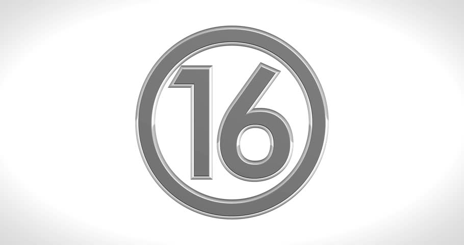 Countdown Cartoon Film Leader. Drawn Numerals Stock Footage Video ...