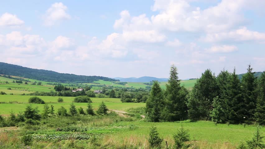 4k Timelapse Of Beautiful English Countryside Scenery On A Summer's ...