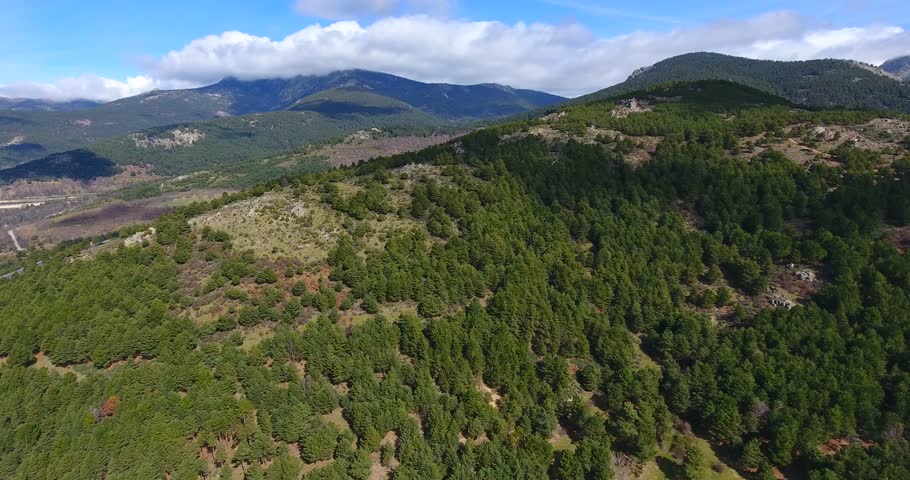 The Village Of Krassi Nestled Among The Mountains Of Hersonissos ...