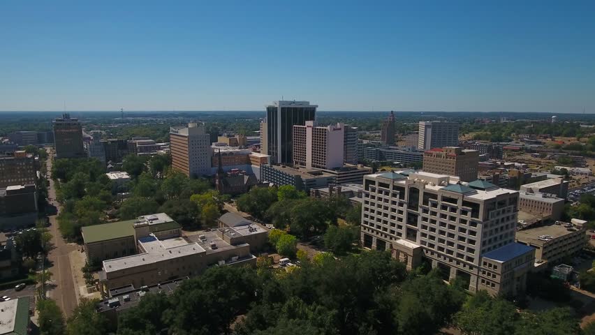Stock video of aerial mississippi jackson september 2016 4k | 25439915 ...