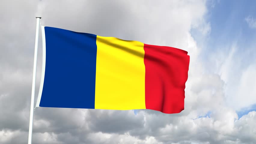Flag of Romania Stock Footage Video (100% Royalty-free) 2584505 ...