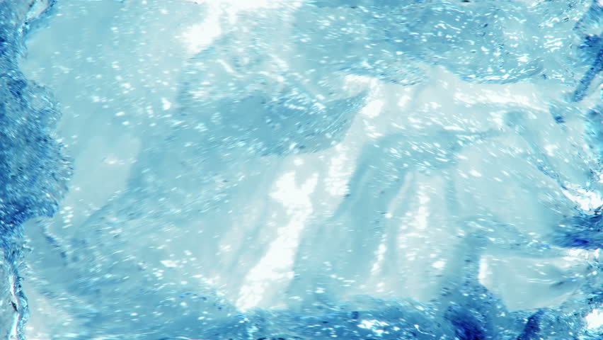 Stock video of blue water filling the screensimulated and | 2649515 ...