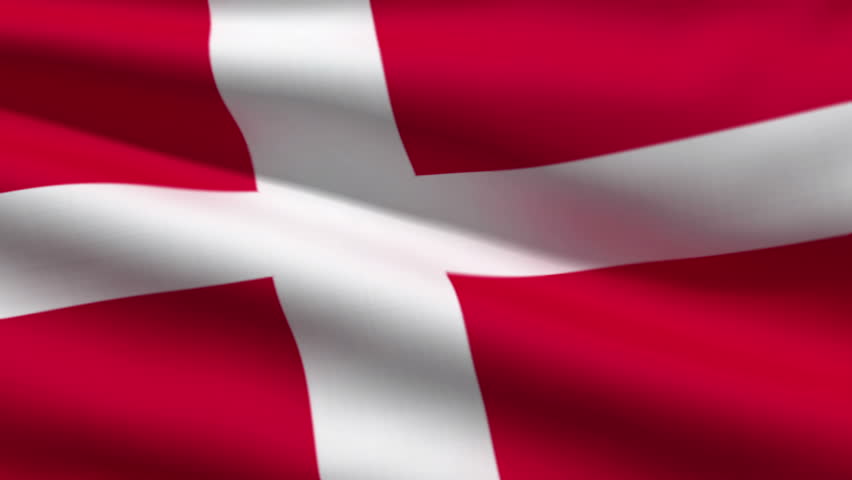 Stockvideo von danish flag, 3d animation. perfect seamless | 2661305 ...