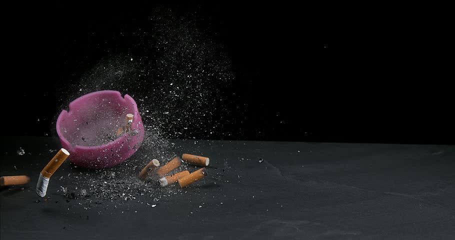 Cigarette Ash Falling