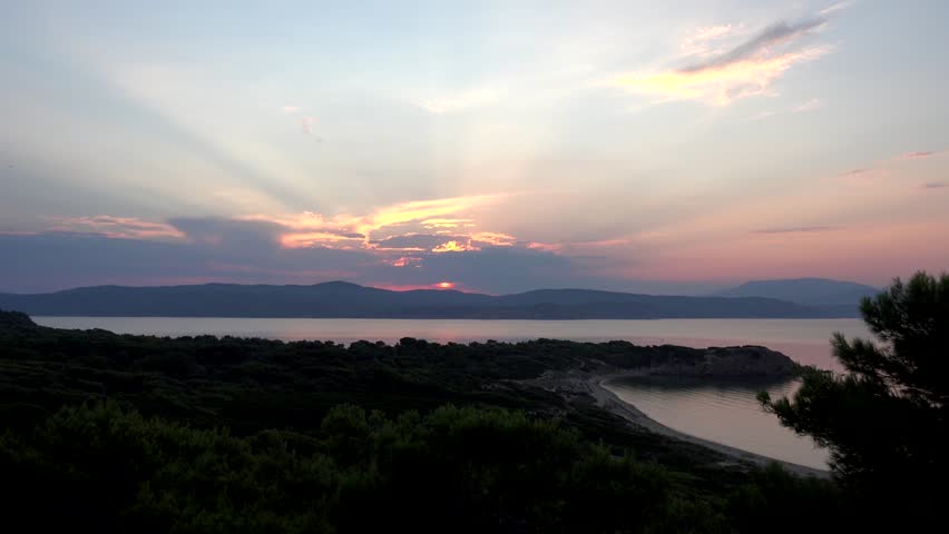 Skiathos, Greece, sunset image - Free stock photo - Public Domain photo ...