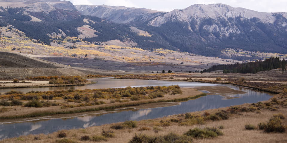 Landscape of the Wind River Range in Wyoming image - Free stock photo ...