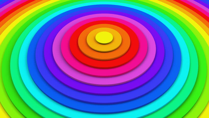 Bjorn - Animated Video Background Loop /// Concentric Circle Patterns ...