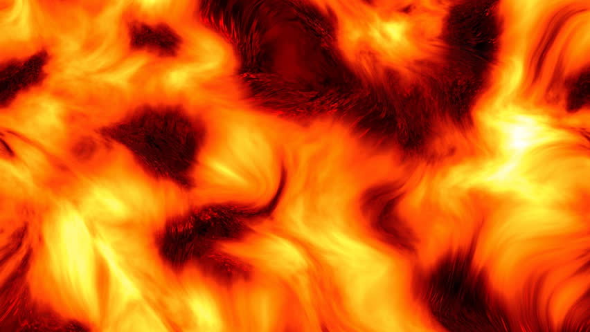 10 Seconds Seamlessly Looping Fiery Stock Footage Video (100% Royalty ...